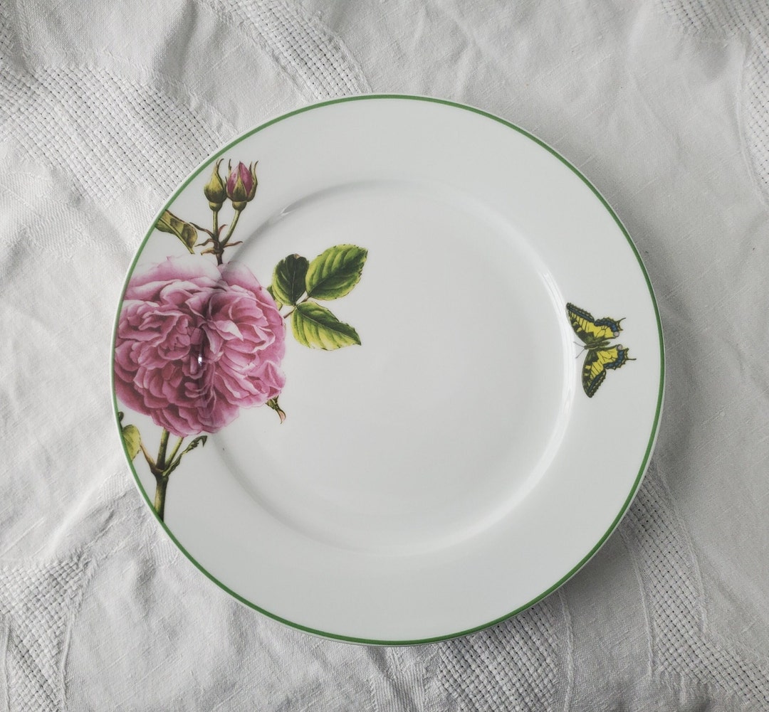 Set of 2 Spode Home "roses" Dinner Plates - Etsy