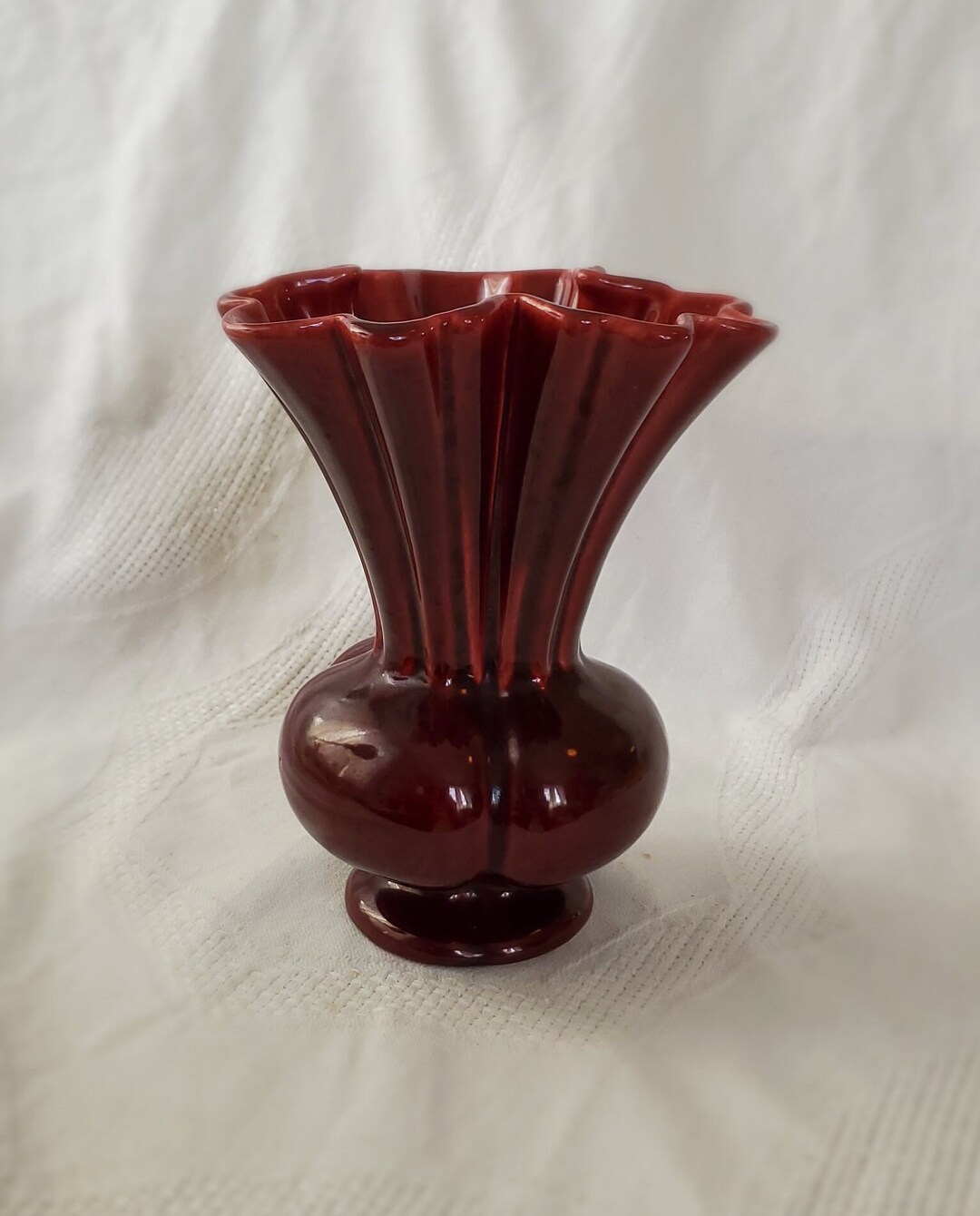 VINTAGE Camark Vase With 1930s Label - Etsy