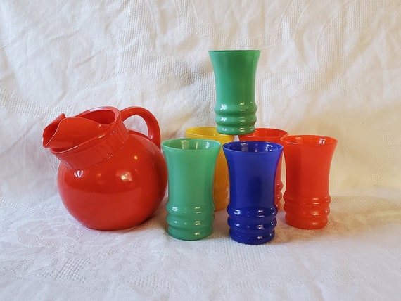 Tumblers & Water Glasses Drinkware vintage Anchor Hocking Libbey Glass ...