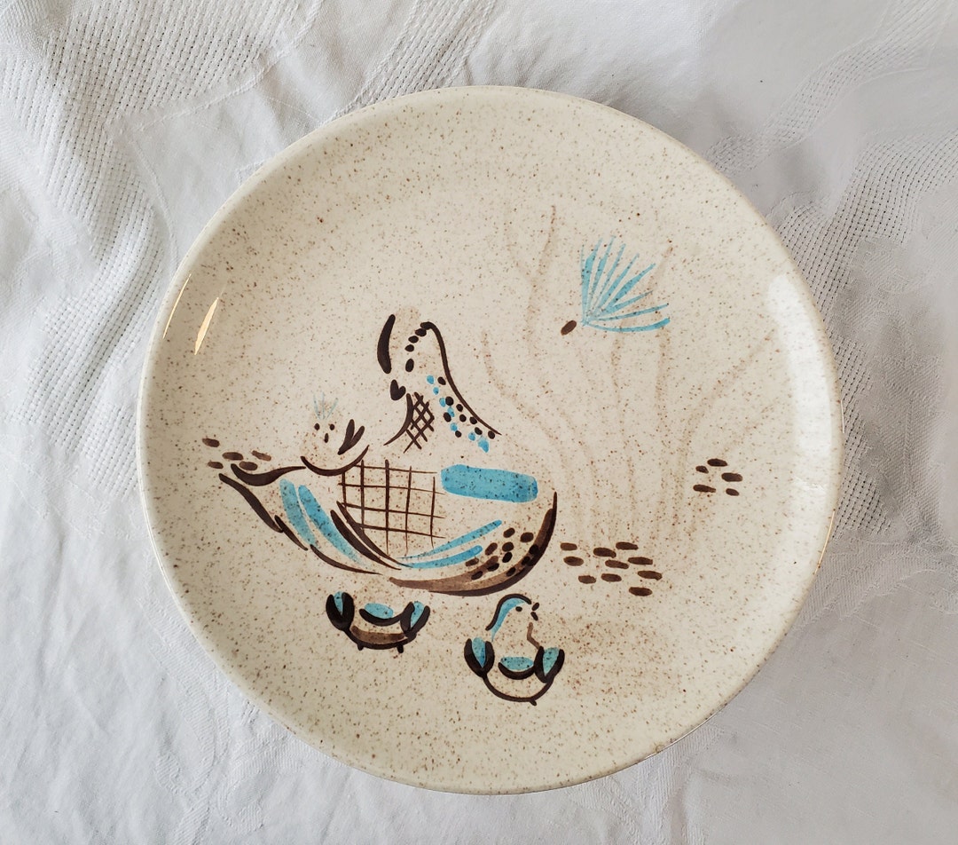 VINTAGE Red Wing bob White Dinner Plates, Sold Individually - Etsy