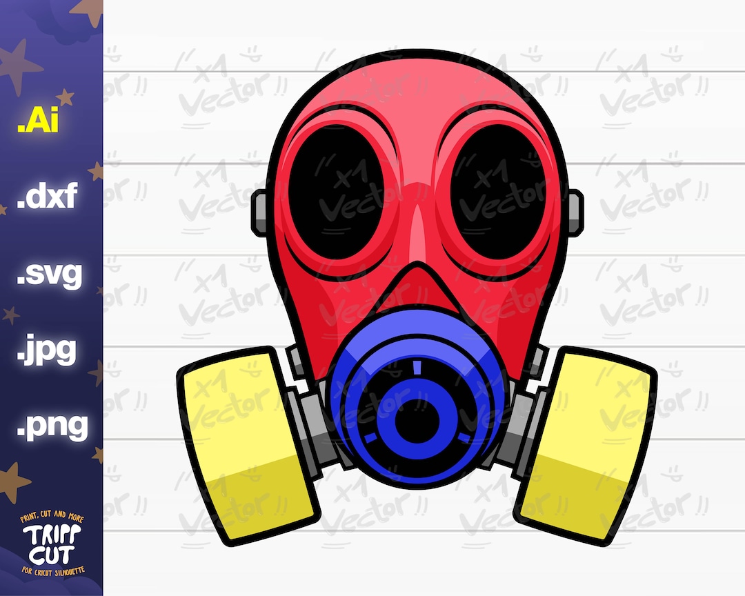 Poppy Playtime Mask PNG SVG JPG Dxf Poppy Playtime Mask - Etsy