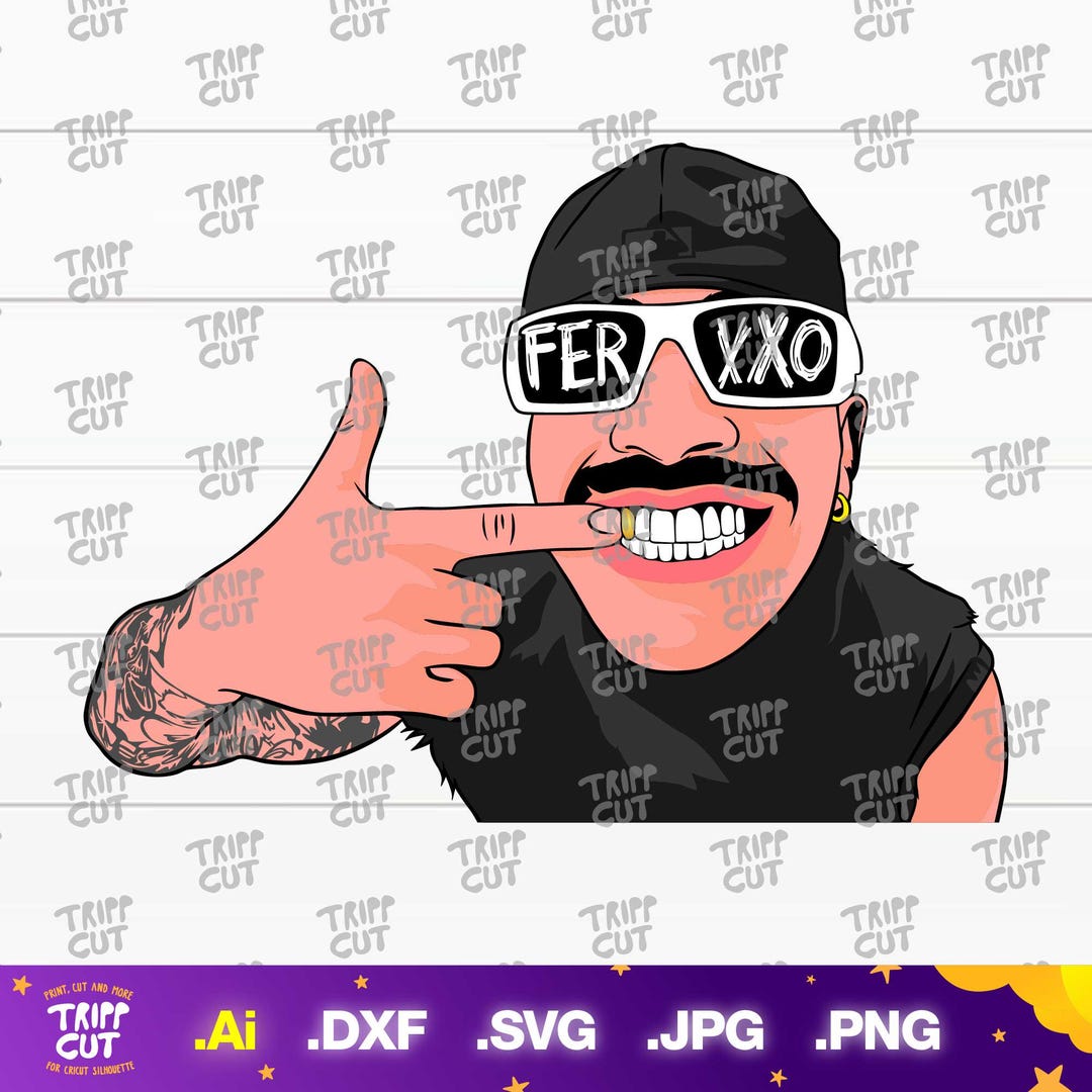 Regueton Fercho PNG,JPG,SVG Trap Pop Latino Png,jpg Fercho Png, Cut ...