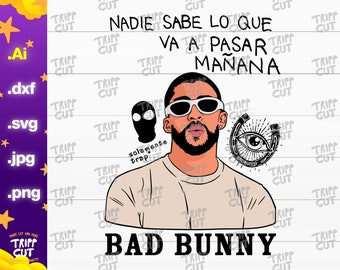 Bad Bunny Most WANTED Tour PNG DIGITAL File - Etsy