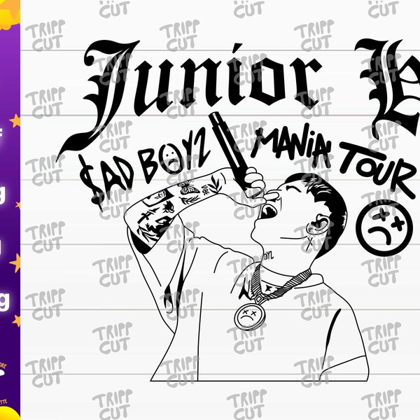 Junior h svg - Etsy México