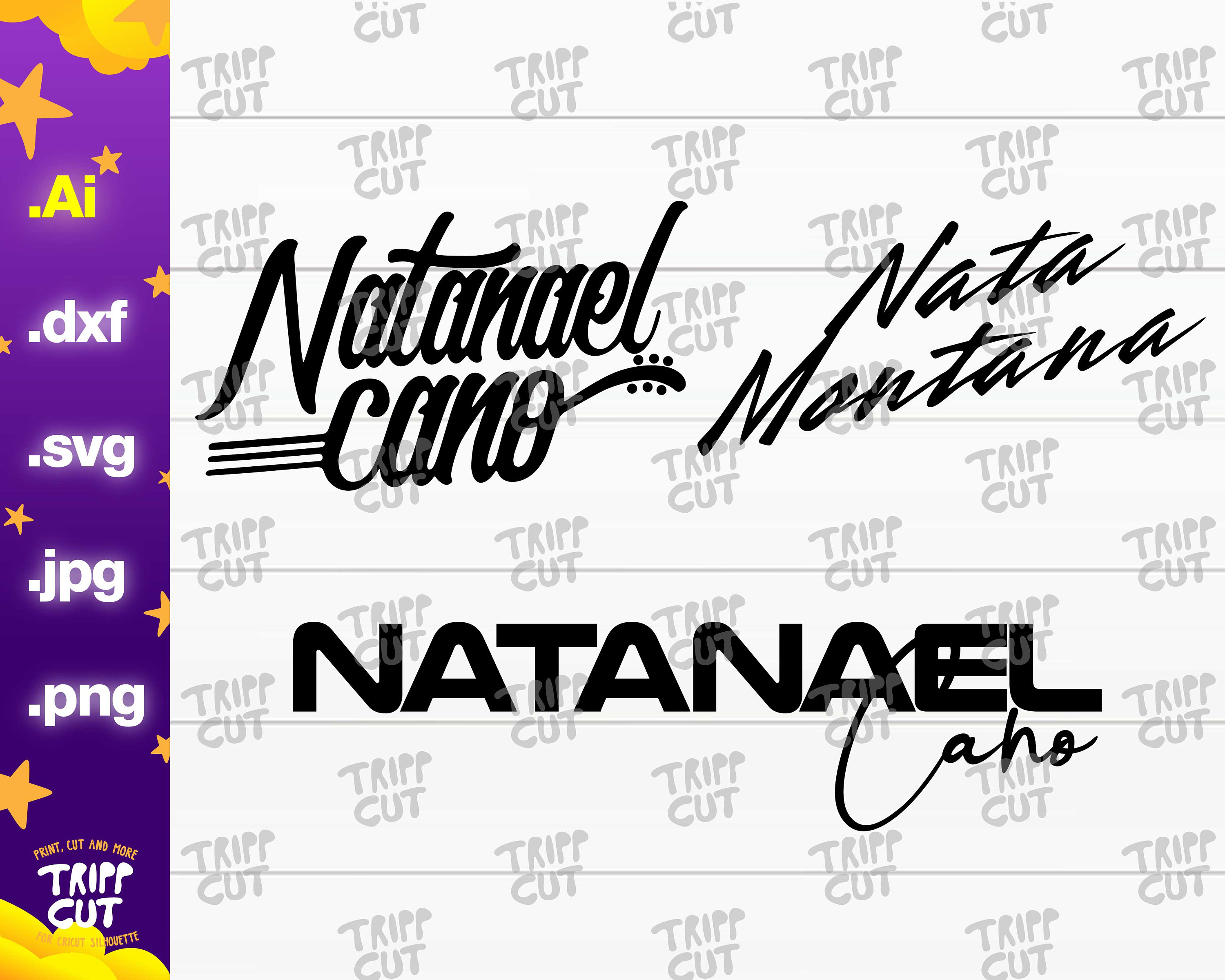 Natanael Cano Logos PNGJPGSVG Nata Montana png Regional - Etsy México