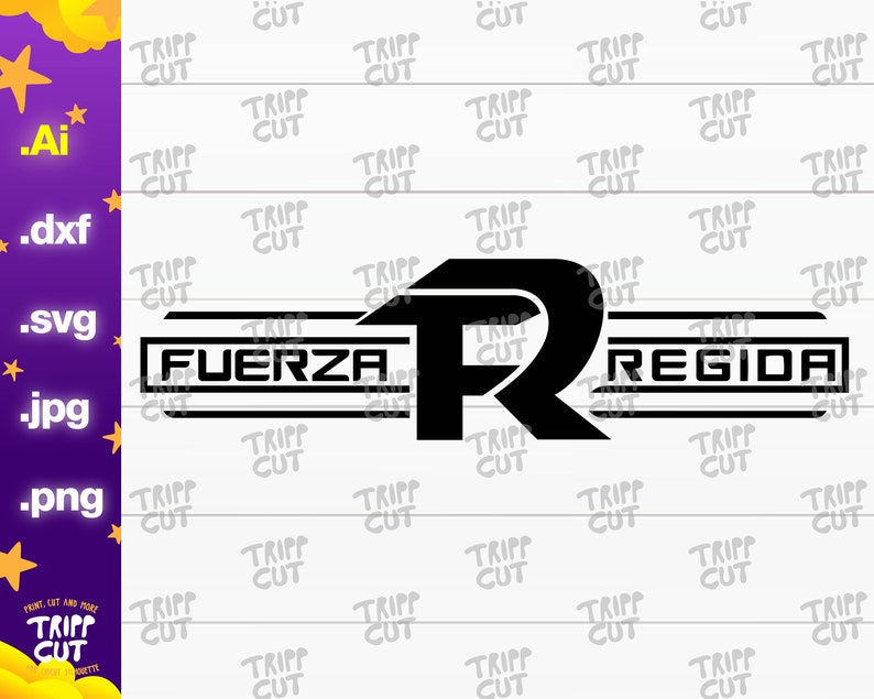 Fuerza Regida Logo PNG,JPG,Svg, regional mexicano png, Corridos ...