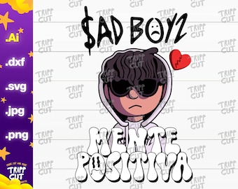 Junior H Bundle Sad Boys PNG,JPG,SVG,Dxf Corridos tumbados jpg, México ...