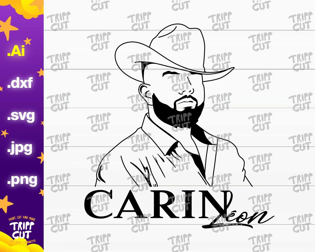 Carin León Regional Mexicano Png,svg,jpg,dxf Música México Print and ...