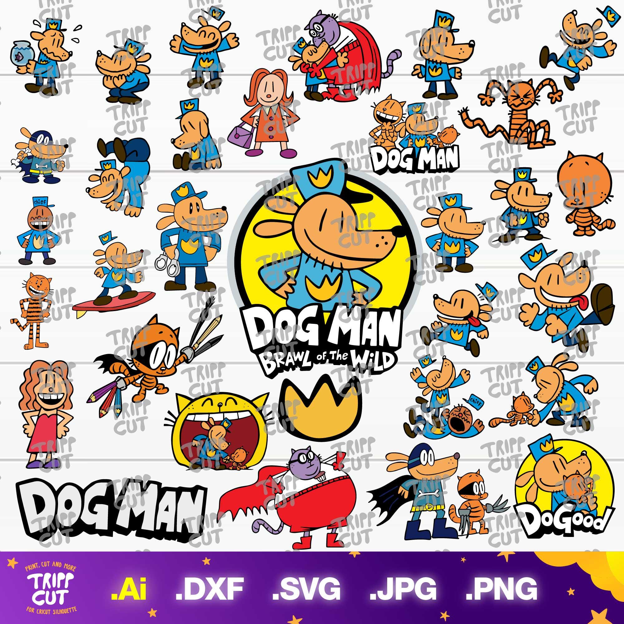Dogman Bundle PNG,JPG,SVG Print and Cut, Printable Shirt Instant ...
