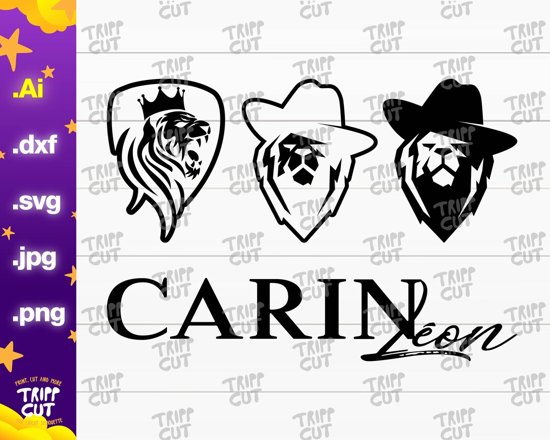 Carin León Png,jpg,svg,eps Logos Carin León, Print and Cut Digital ...