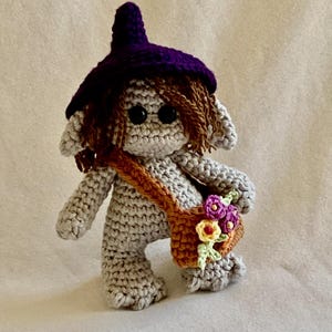 Lucinda, an Enchanting Hedge Witch Troll - Etsy
