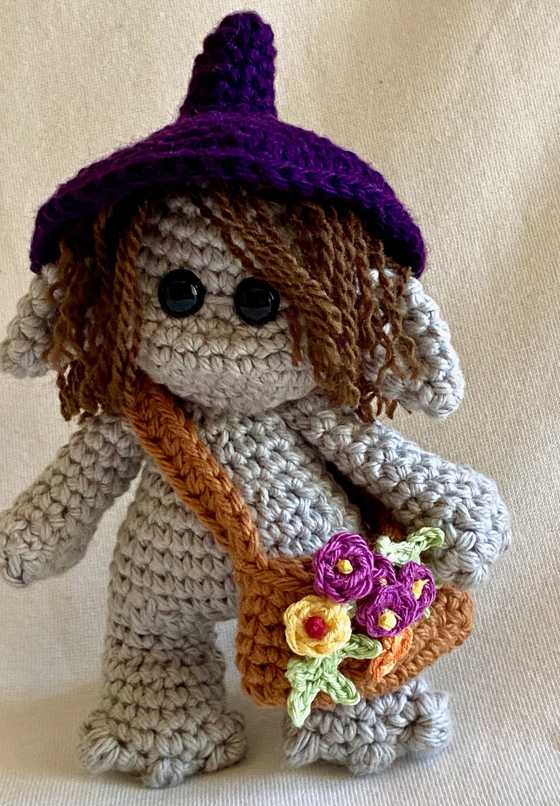 Lucinda, an Enchanting Hedge Witch Troll - Etsy