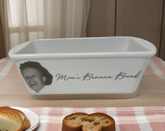 Loaf Bread Pan With Recipe Custom Ceramic Pottery Oven Safe - Etsy