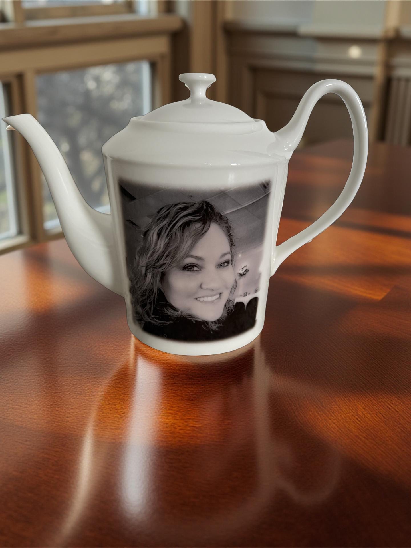 Teapot Personalized With Custom Photos and Names and Design, All Art ...