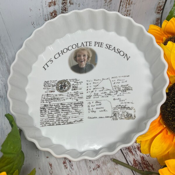 Ceramic Pie Plate - Etsy