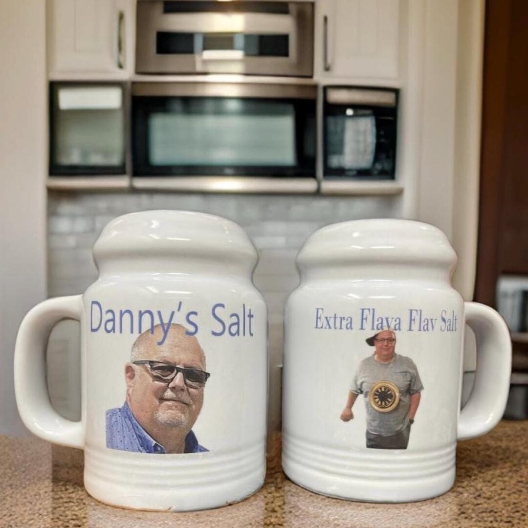 Salt and Pepper Shaker Personalized,photo Salt and Pepper Shakers, Salt ...