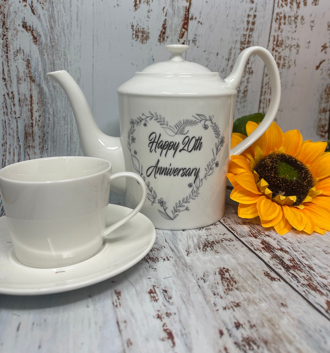 Teapot Personalized With Your Design With Names or Photos - Etsy