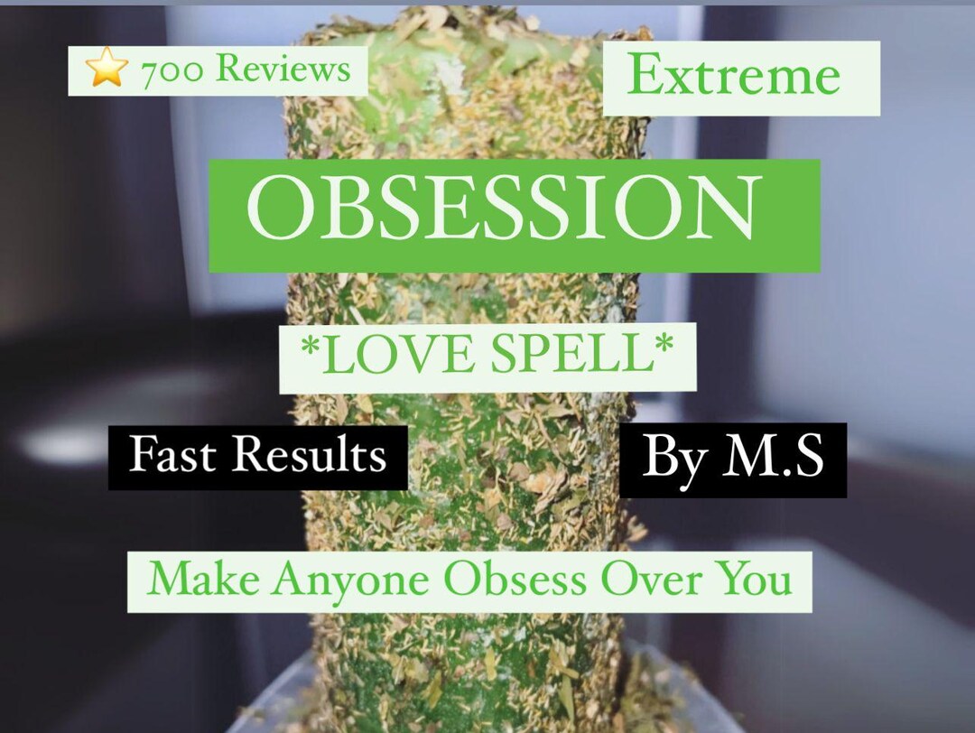 Extreme Obsession Love Spell - Etsy