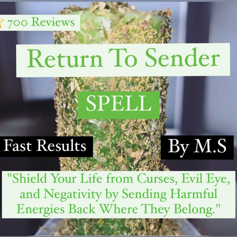 Return to Sender Spell - Etsy