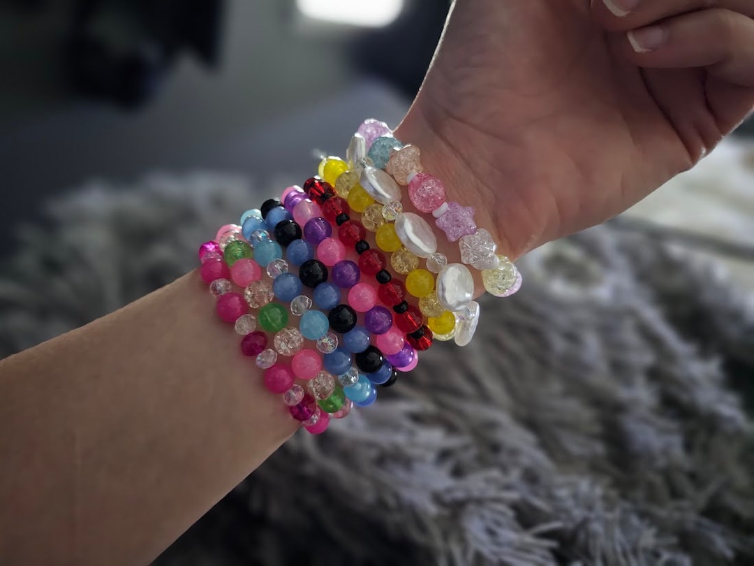 Homemade Beaded Bracelets - Etsy