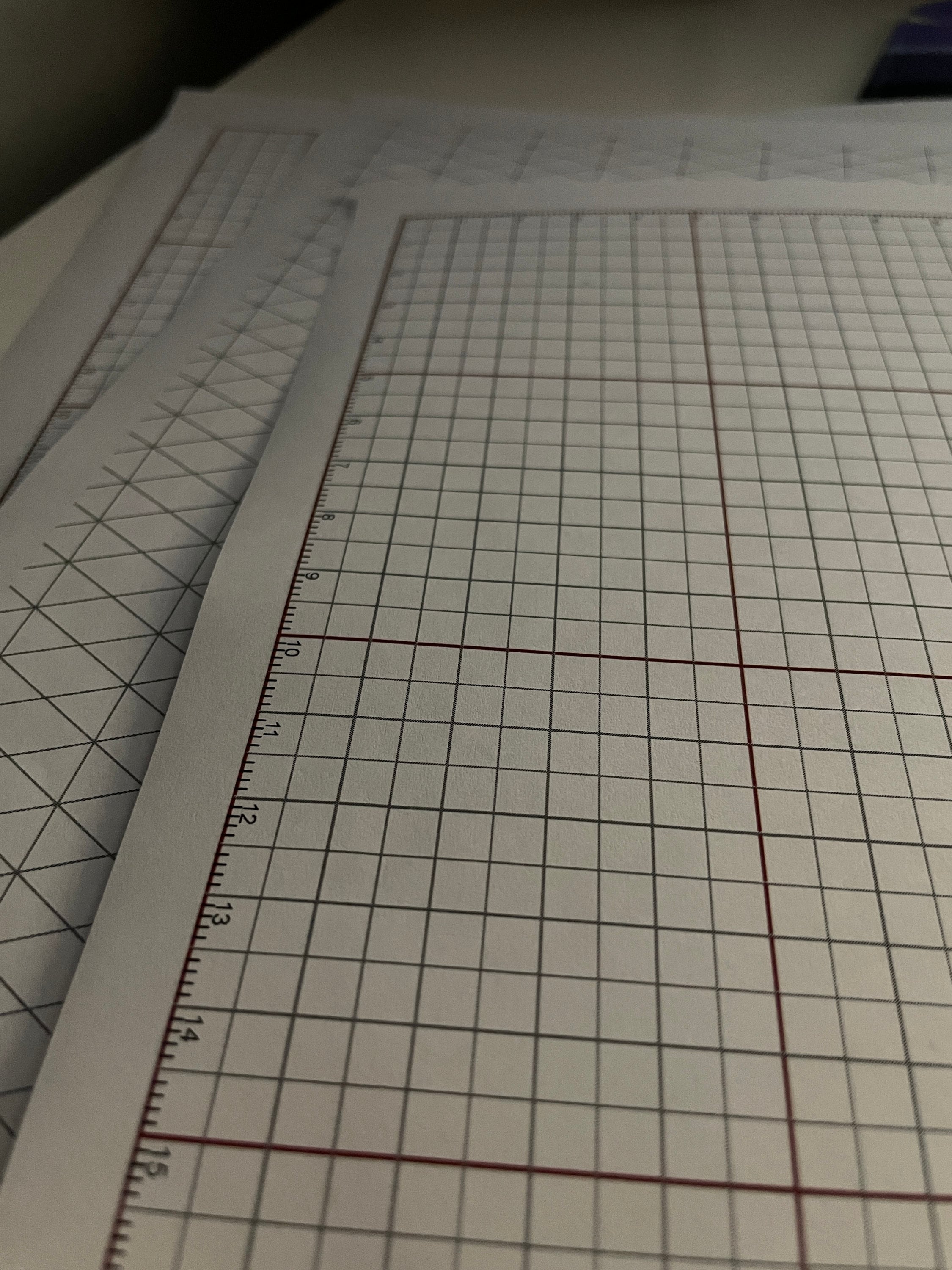 Ruler and Grid Template Pack - 10 Grids for A3, A4, Letter - to Print ...