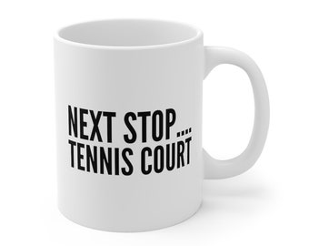 Tennis Coffee Mug | Etsy
