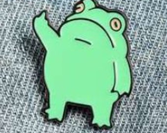 Middle Finger Frog | Etsy