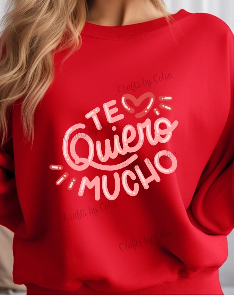 Te Quiero Mucho PNG Digital Download - Etsy