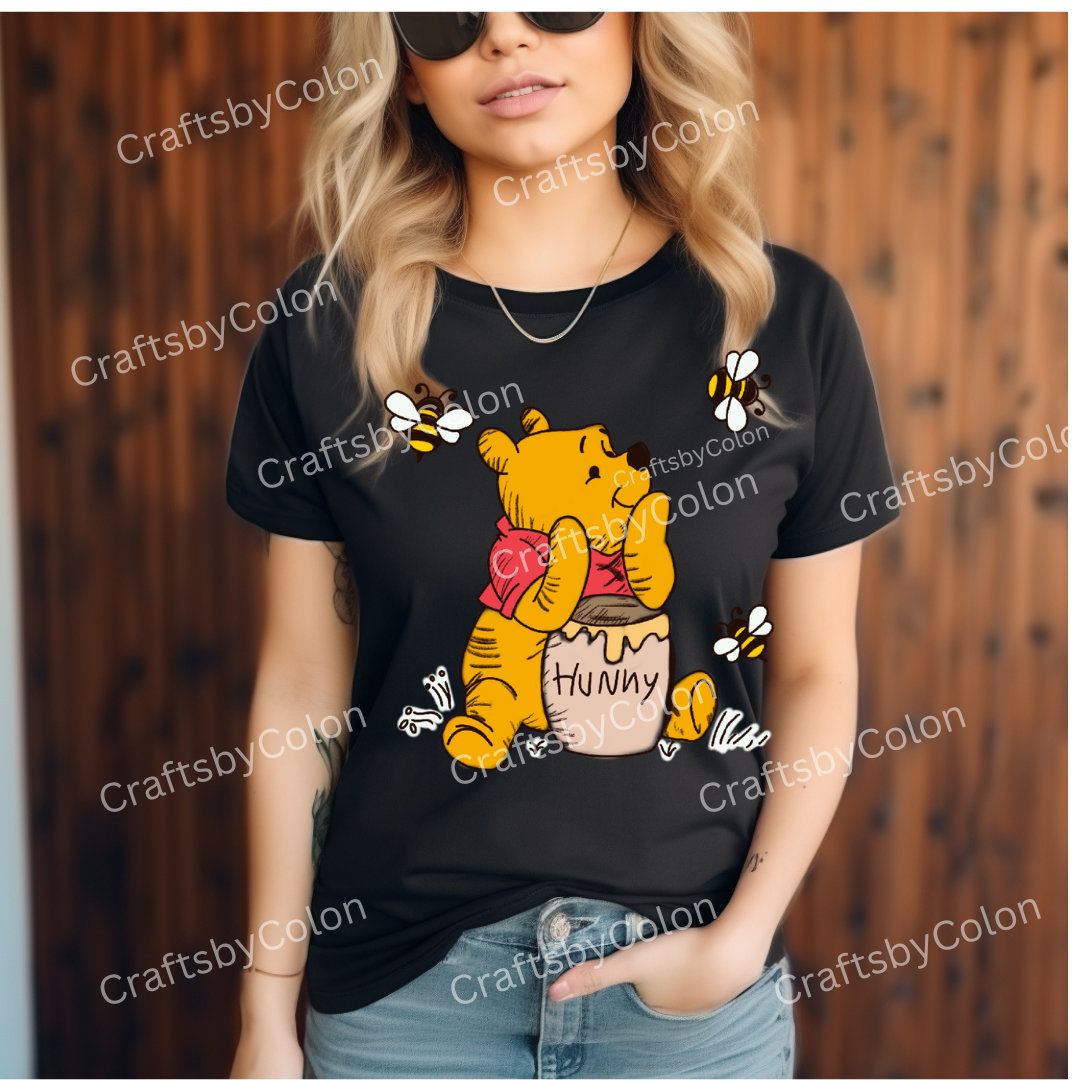 Winnie the Pooh Hunny PNG Digital Download - Etsy
