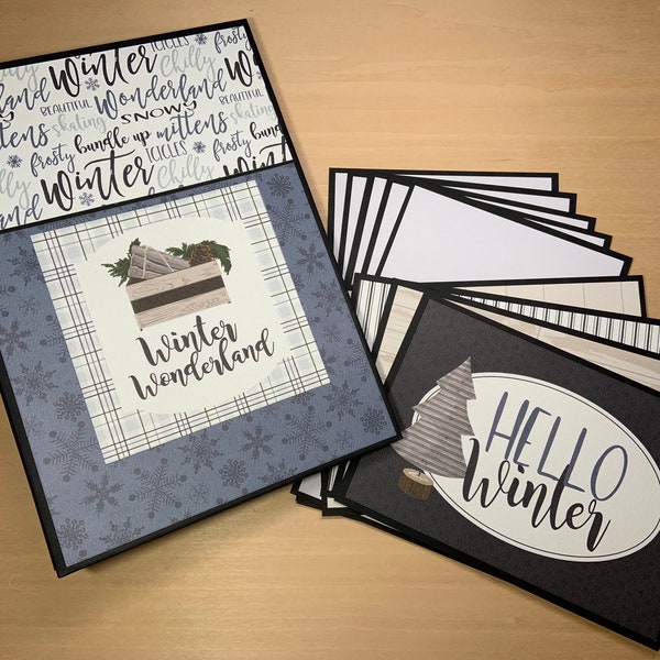 Chipboard Mini Album - Etsy