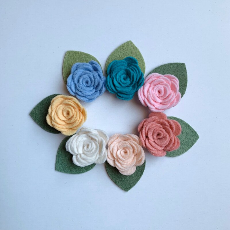 Felt Hair Accessory - Etsy