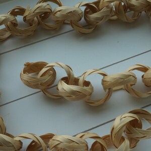 Bamboo Chain Chew Toy for Bunnies | Natural Boredom Breaker for Rabbits ...