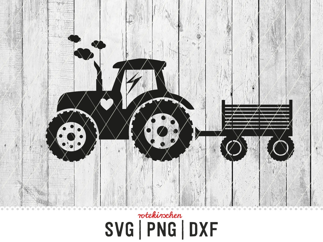 TRACTOR FARM BAUER Plotter File | Tractor Tractor Farmer Farm Small Tractor | File | Svg, Png ...