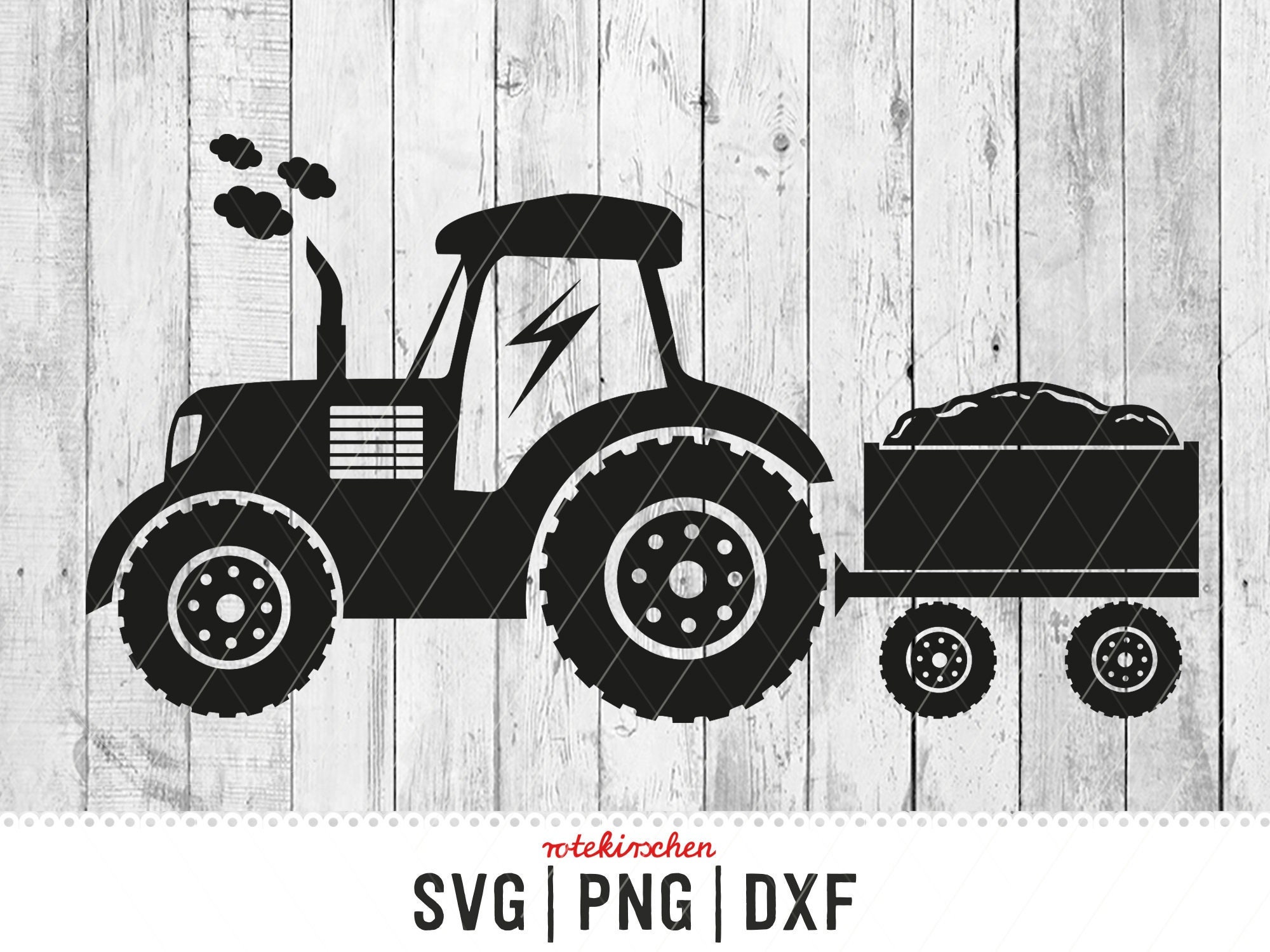 TRAKTOR Plotter File | Tractor Tractor Farm Farmer | File | Svg, Png ...