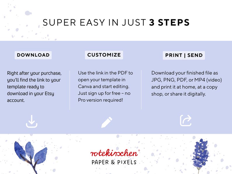 Calendrier 2026 à imprimer | Modèle Canva DIN A5, A4, A3 | Format ...