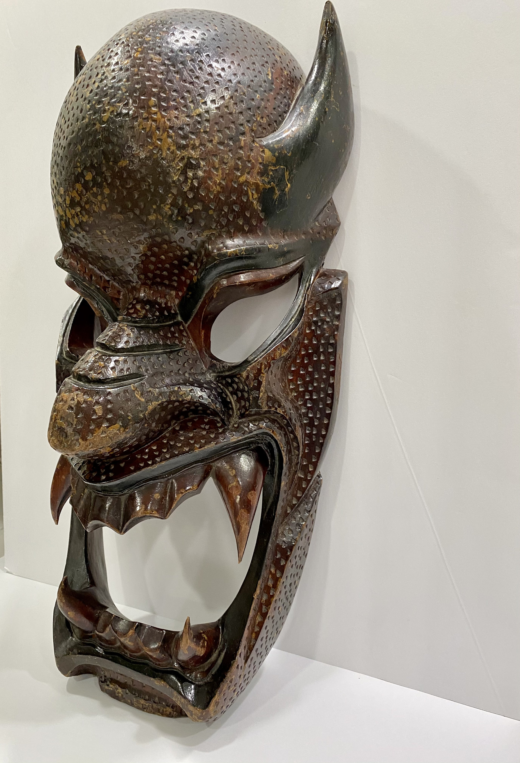 20th Century Tribal Carved Wooden Igorot or Ifugao Bakunawa Mask - Etsy