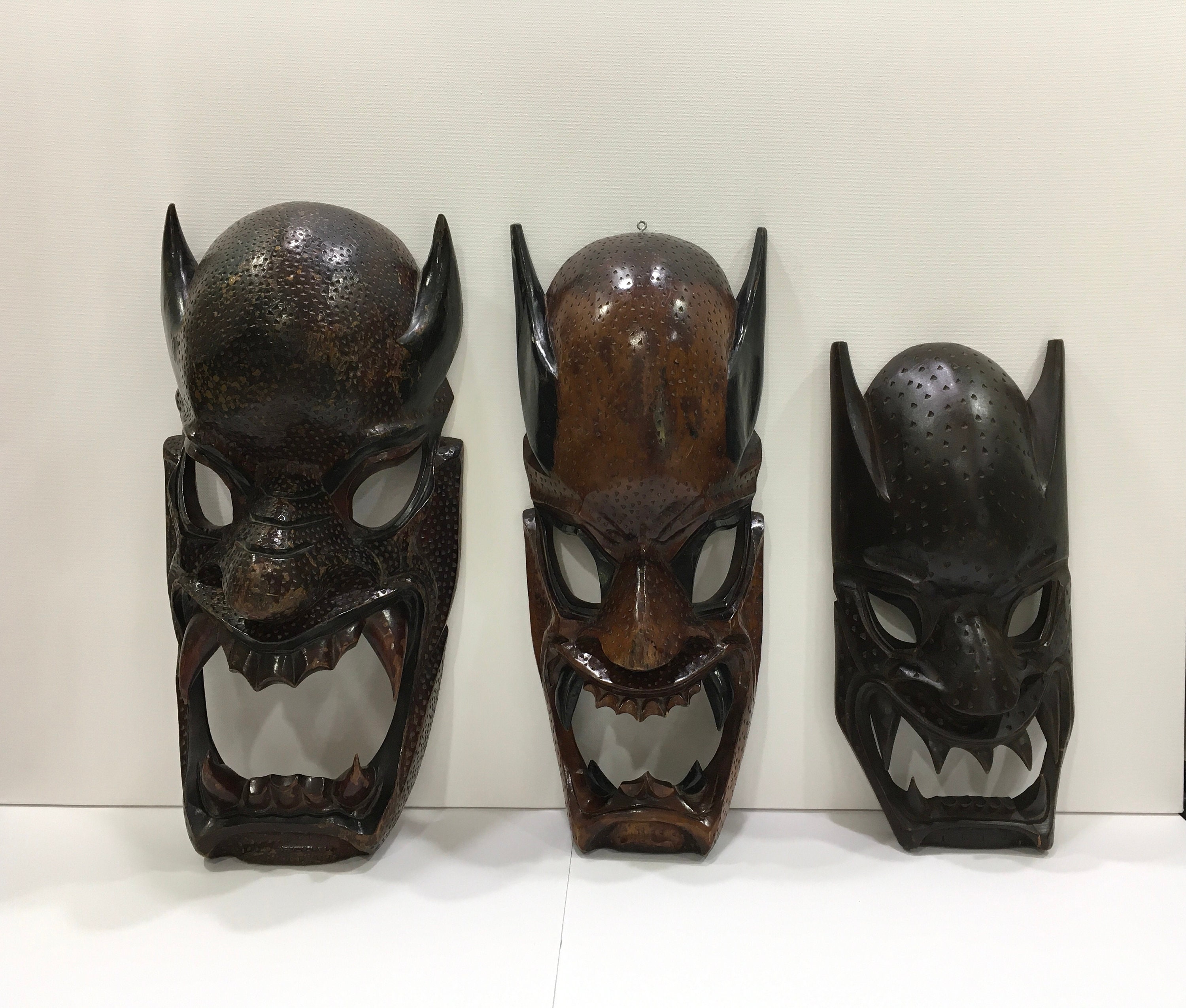 20th Century Tribal Carved Wooden Igorot or Ifugao Bakunawa Mask - Etsy