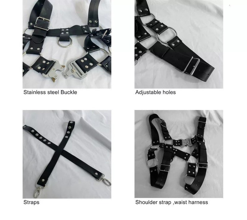 Garth Techwear Harness Darkwear Harness Chest Harness - Etsy Canada