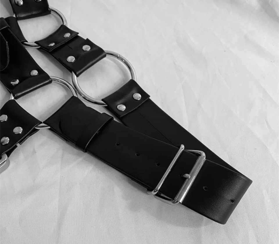 Garth Techwear Harness Darkwear Harness Chest Harness - Etsy Canada