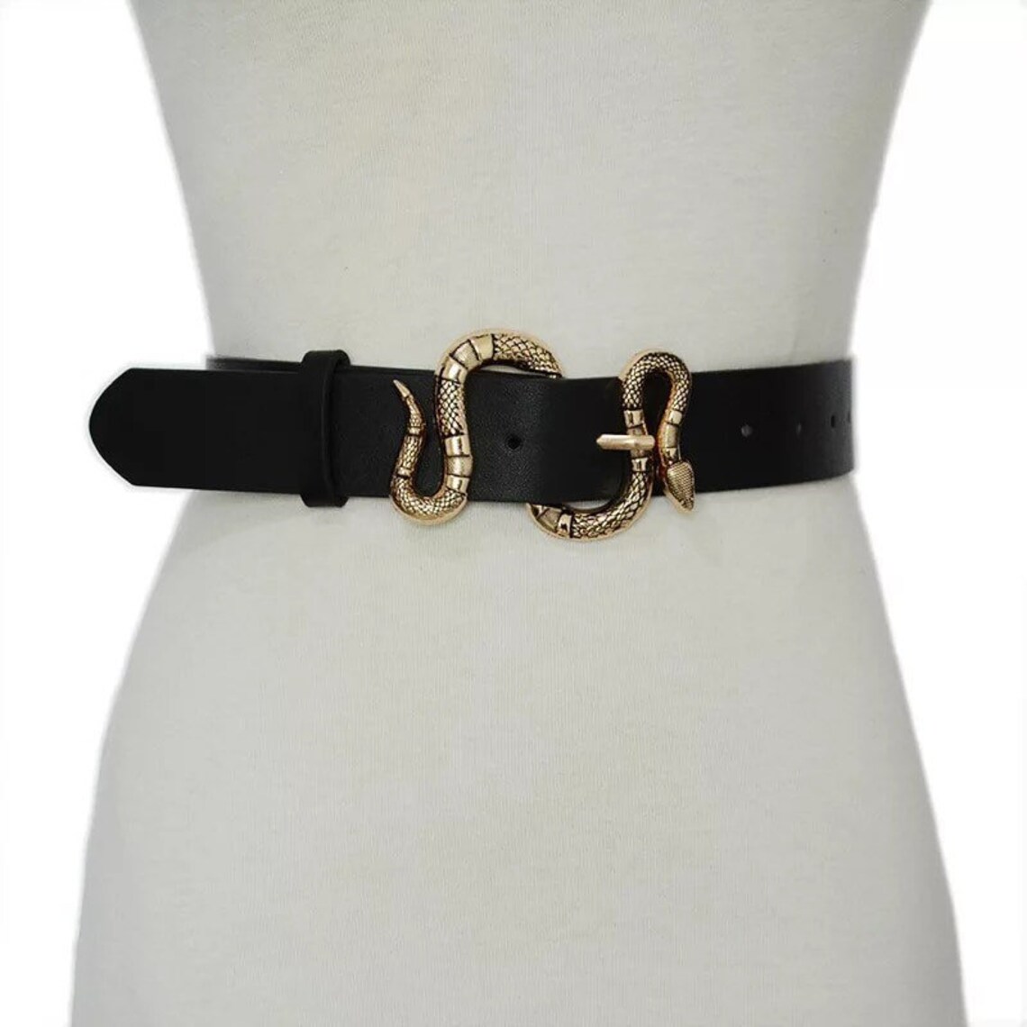 Serpentes Snake Buckle Belt Snake Belt Buckle Belt - Etsy