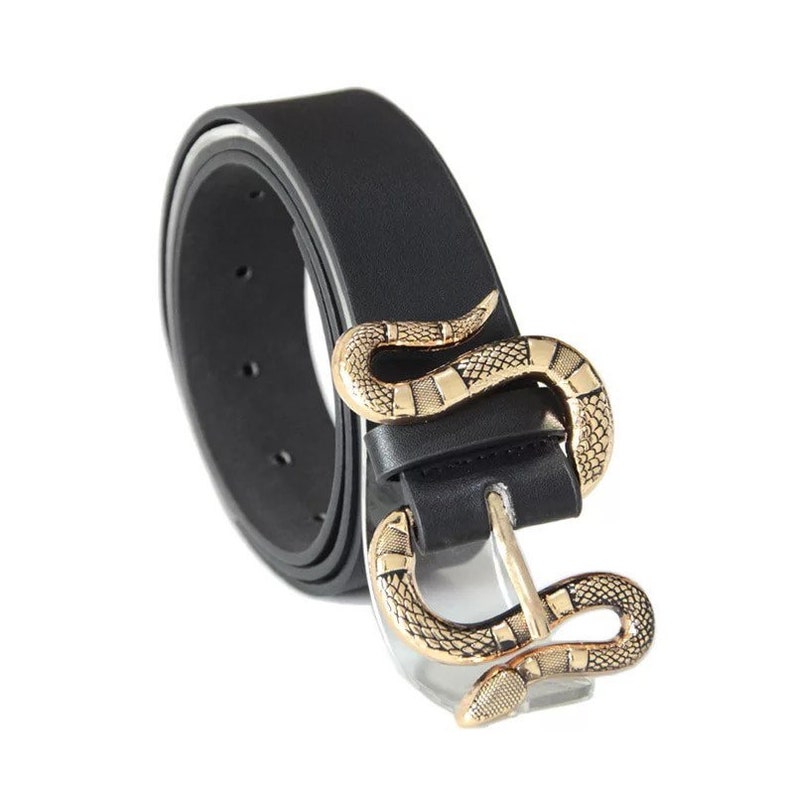 Serpentes Snake Buckle Belt Snake Belt Buckle Belt - Etsy