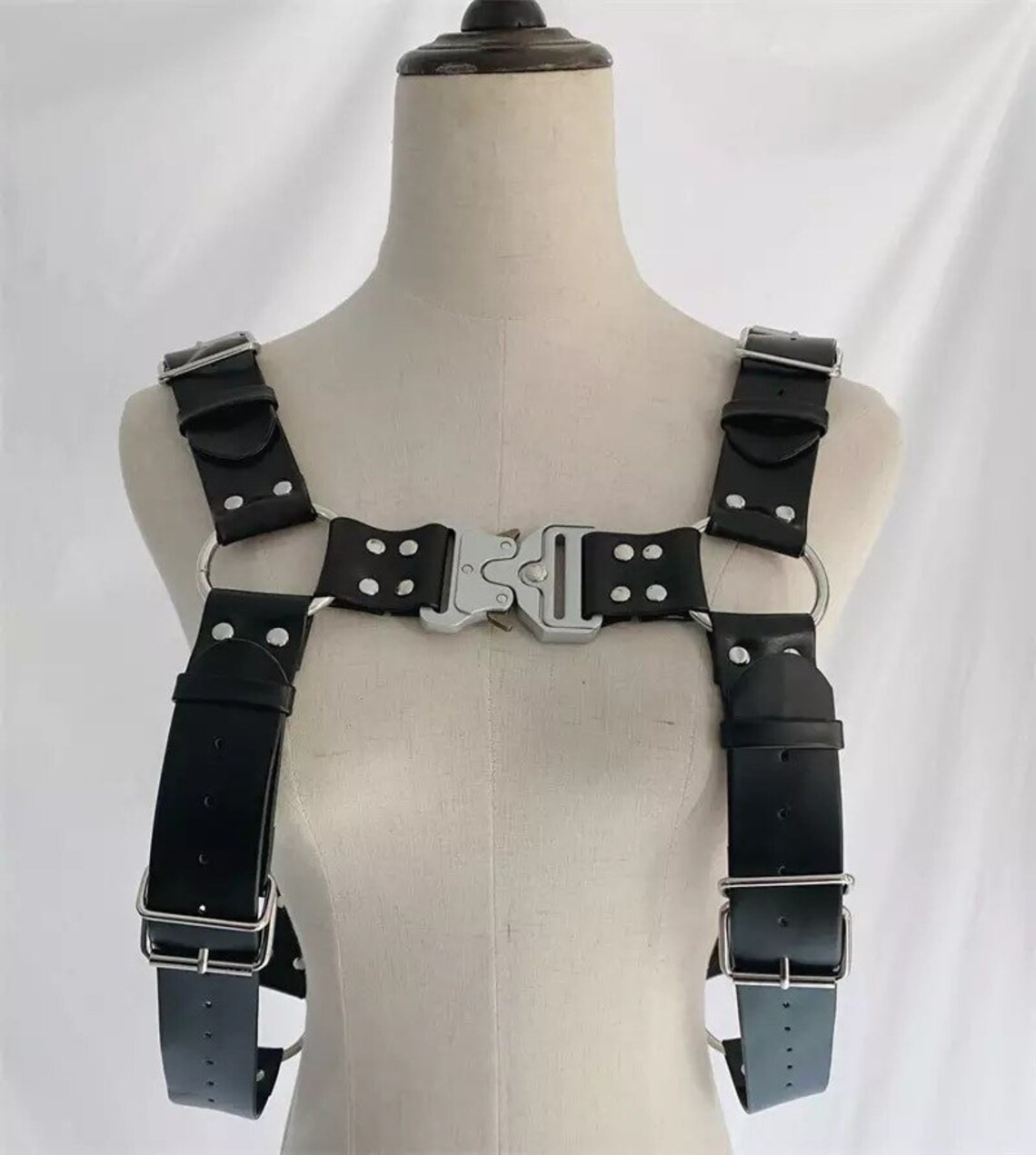 Garth Techwear Harness Darkwear Harness Chest Harness - Etsy Canada