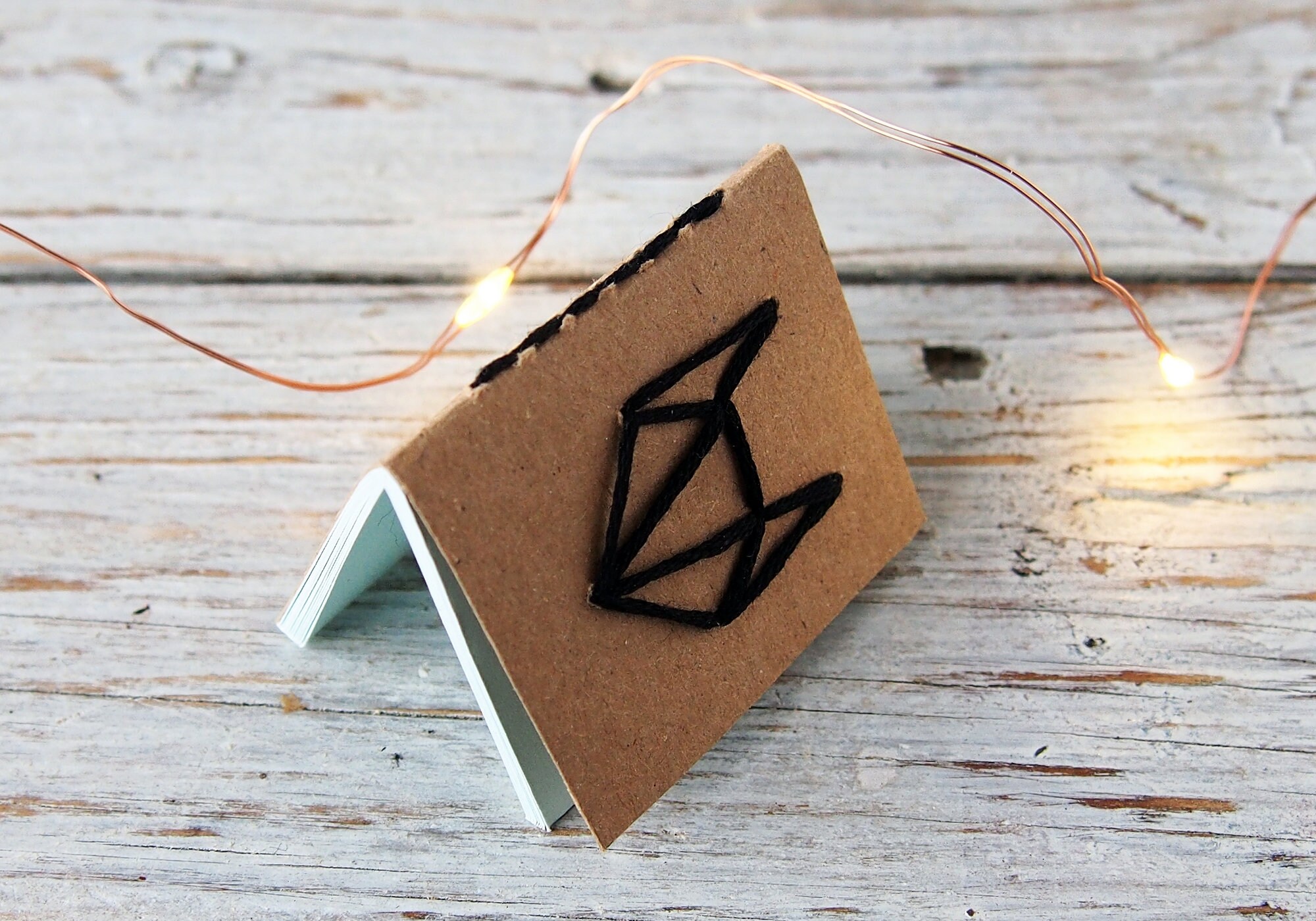 Tiny Notebook With Little Prince Fox Illustration, Embroidered Fox ...