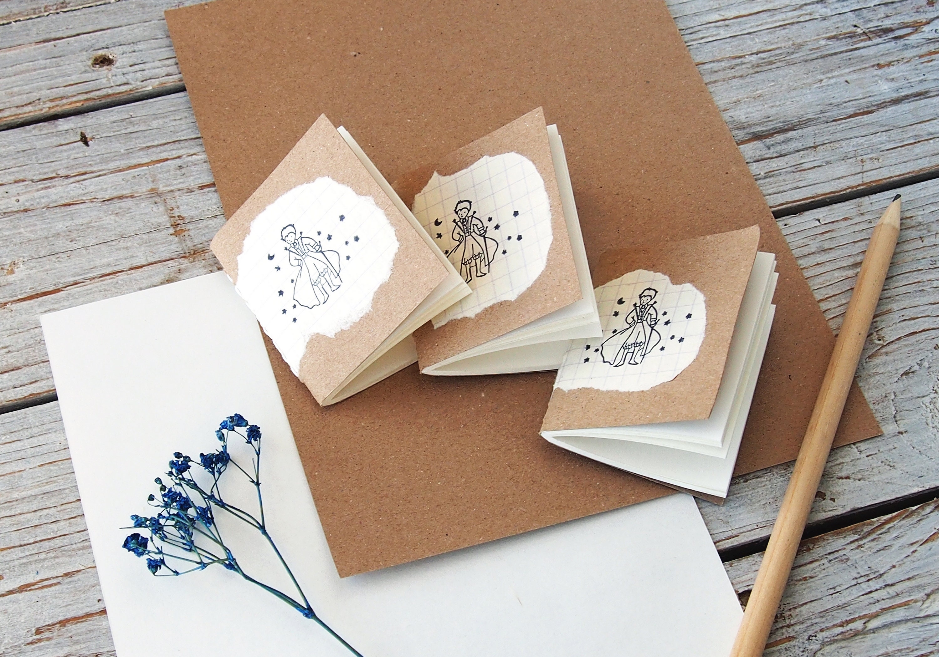 The Little Prince Tiny Notebook Set, Little Prince Journal, Miniature ...