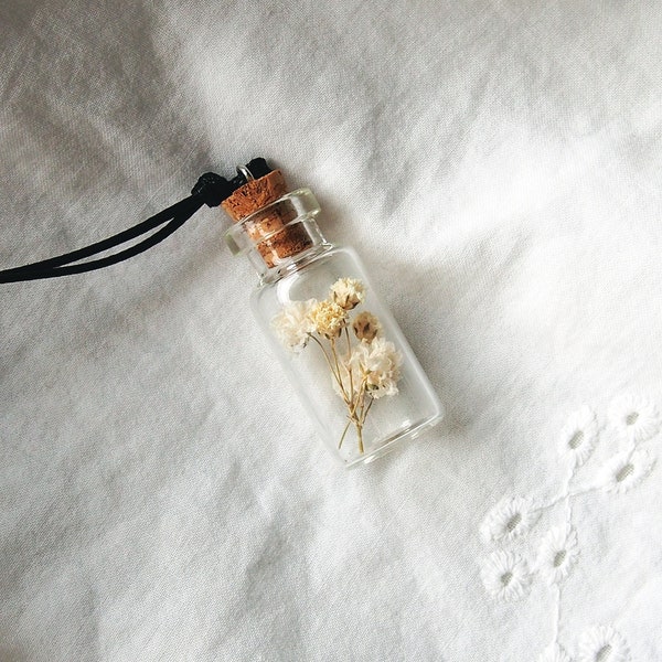 Mini Bottle Necklace - Etsy