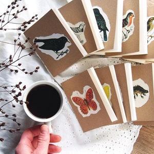 Salamander Tiny Notebook, Bulk Notebooks With Plain Pages, Kraft ...