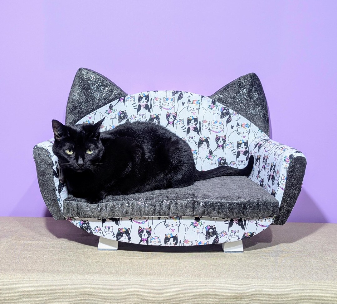 Mini Cat Shaped Sofa - Etsy