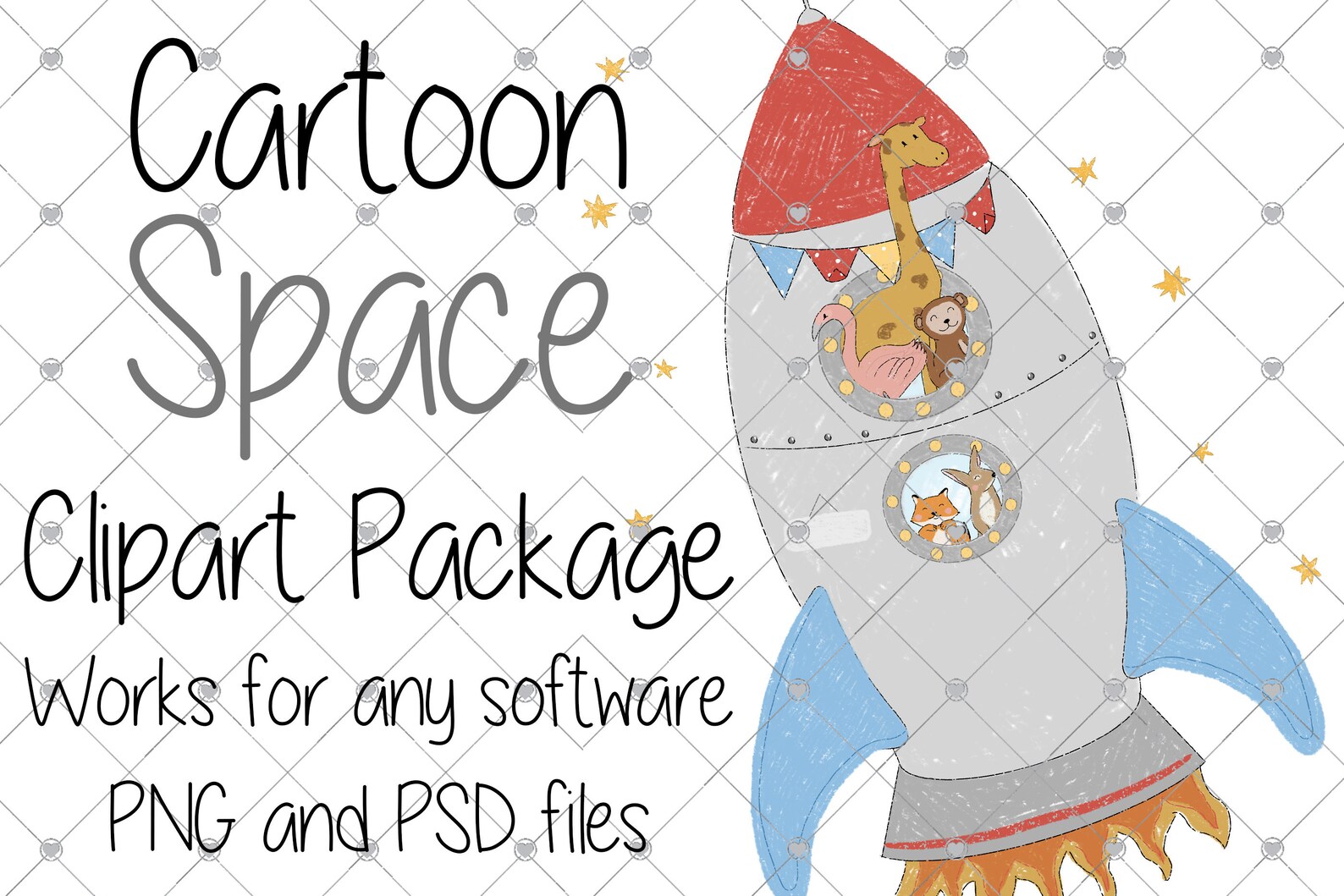 Space Clipart Svg Bundle Outer Space Clipart Planets - Etsy