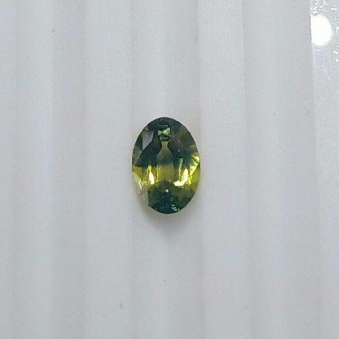 0.85 Carat Australian Golden Blue Sapphire: Oval Faceted Gemstone - Etsy