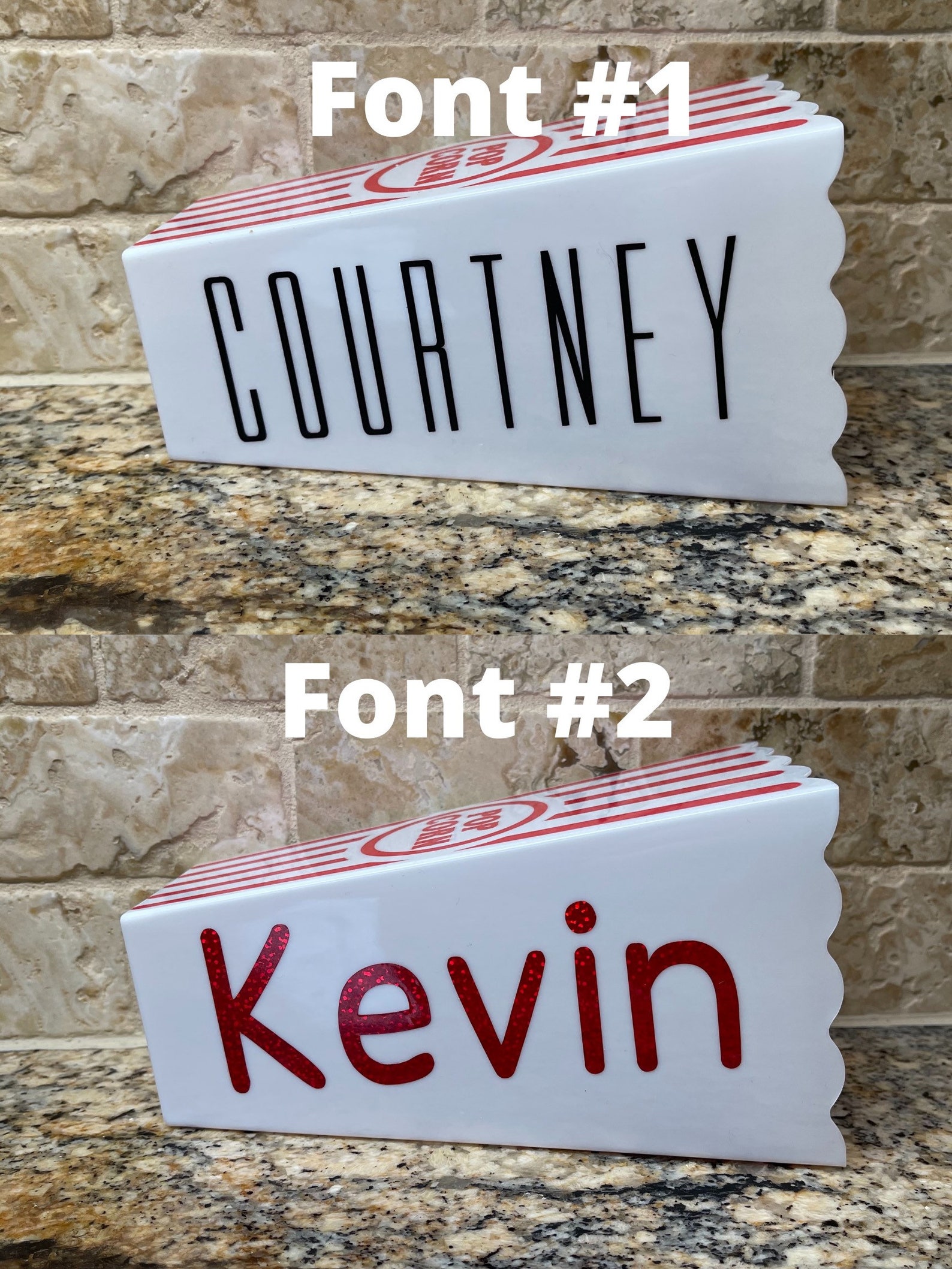 Personalized Classic Popcorn Bin, Popcorn Container for Movie Night ...